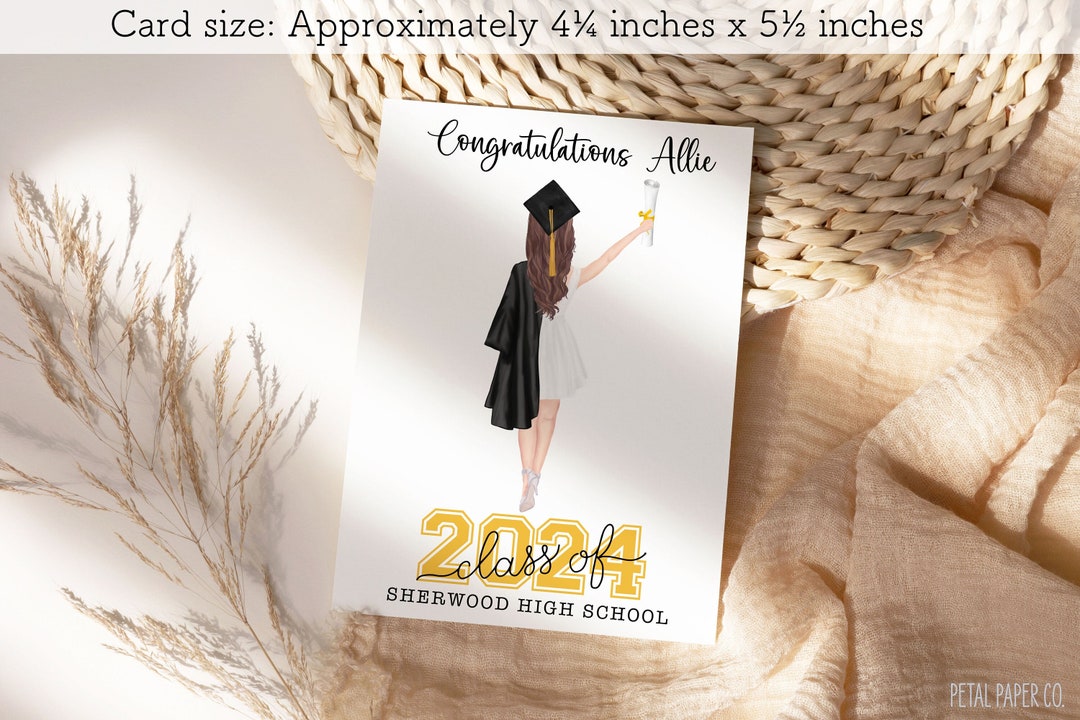 2024 Graduation Card, Congratulations Grad Card, Graduation Card for ...