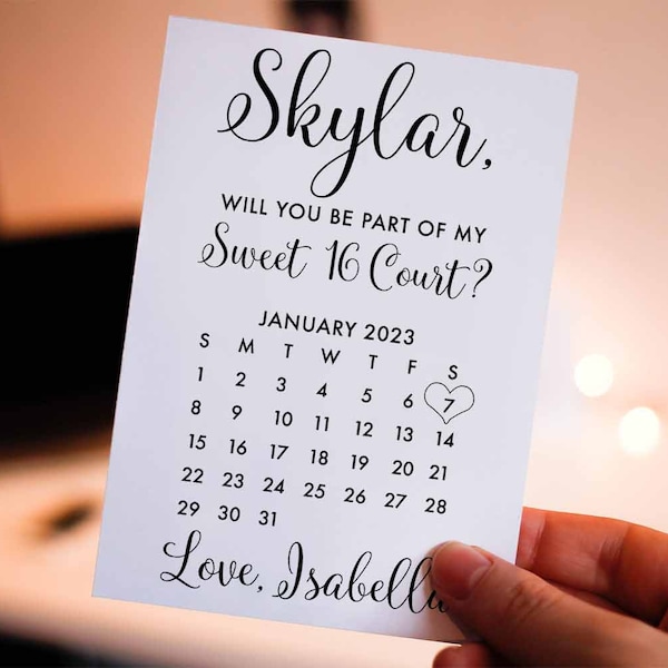Sweet 16 Save the Date Cards - Etsy