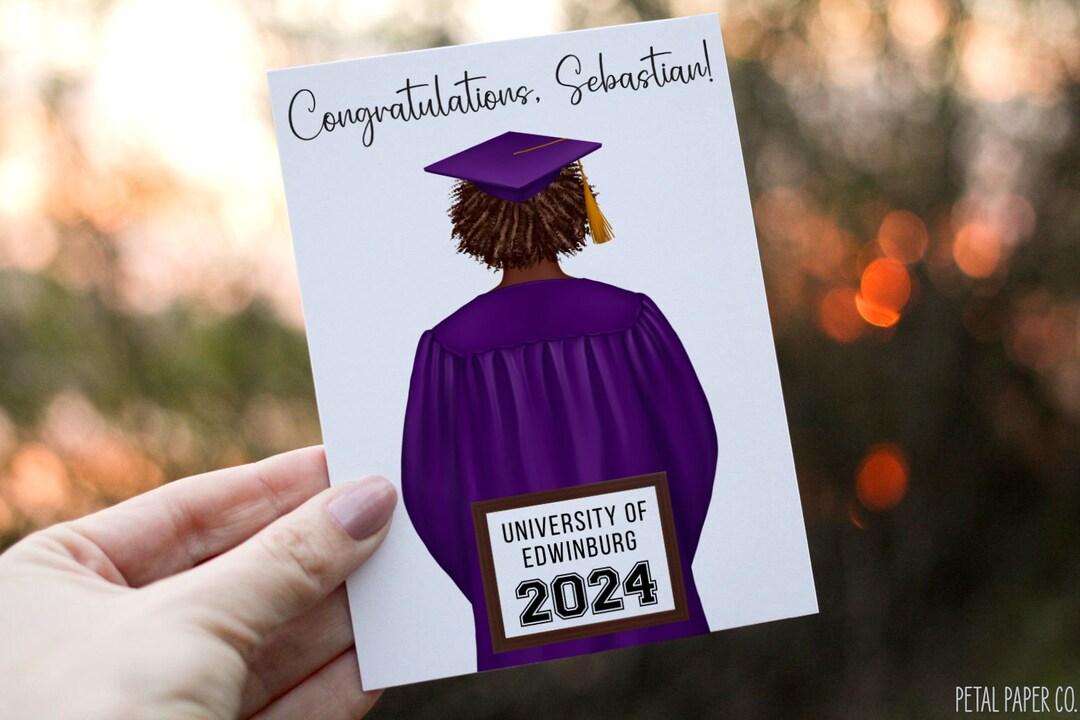 Graduation Card, Congratulations Grad Card, Graduation Card for Senior ...