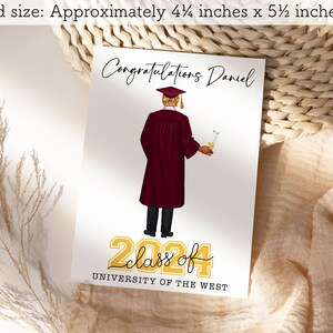 Graduation Card, Congratulations Grad Card, Happy Graduation Card ...