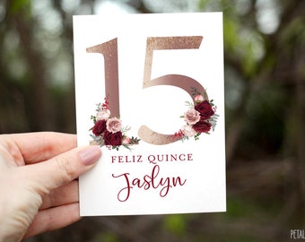 Quinceanera Greeting Cards - Etsy