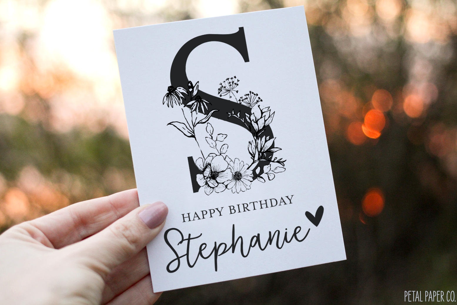 Custom Birthday Card, Personalized Birthday Card, Cute Birthday Card ...