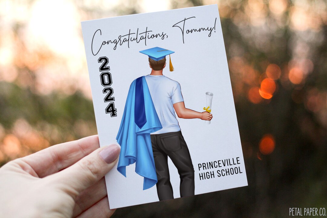 Graduation Card, Congratulations Grad Card, Happy Graduation Card ...