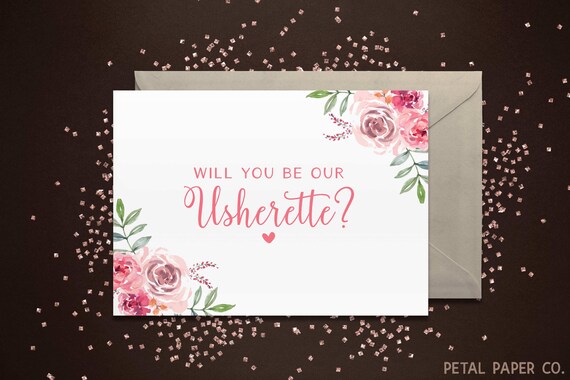 Usherette For Wedding