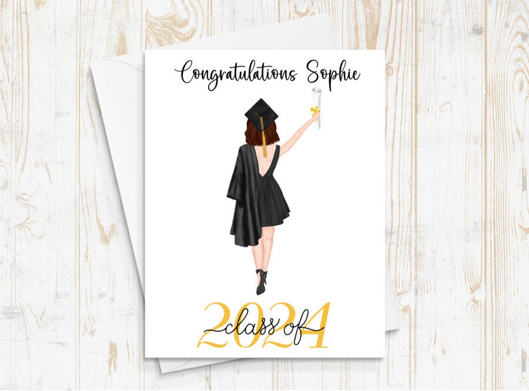 Graduation Card, Congratulations Grad Card, Graduation Card for Senior ...