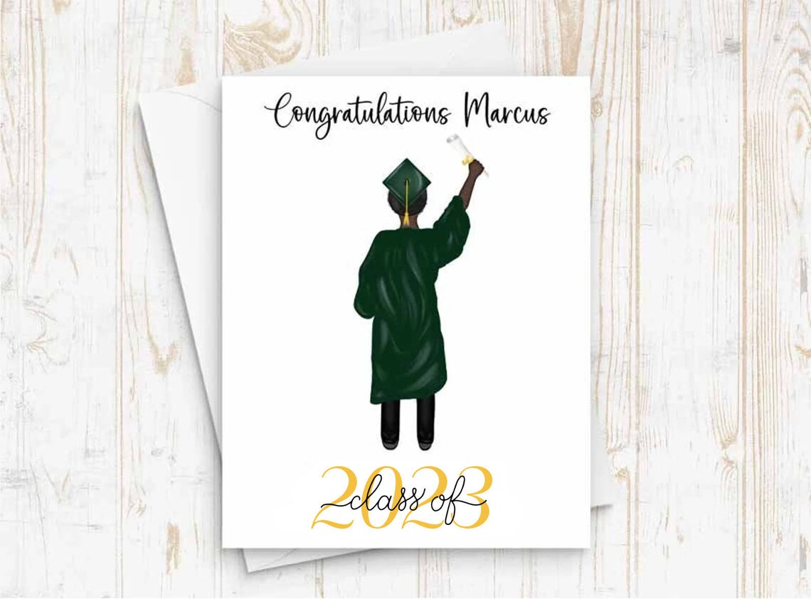 Graduation Card Congratulations Grad Card Happy Graduation - Etsy