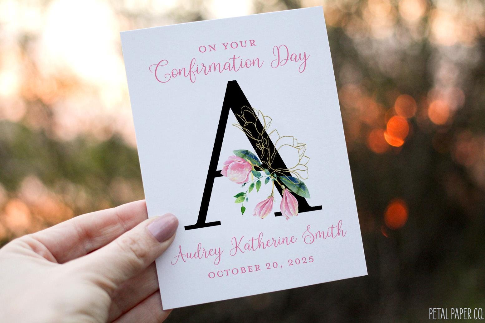 Confirmation Card - on Your Confirmation Day Card for Child ...