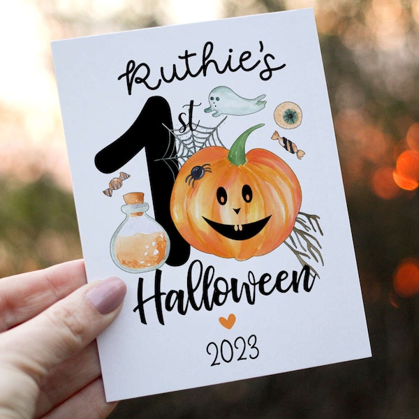 Halloween Card - Etsy