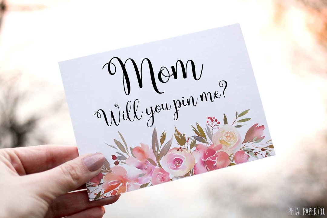 Will You Pin Me? Card - Pinning Ceremony Card - Nursing Graduation ...