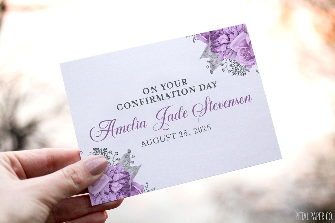 Confirmation Card - on Your Confirmation Day Card for Child ...