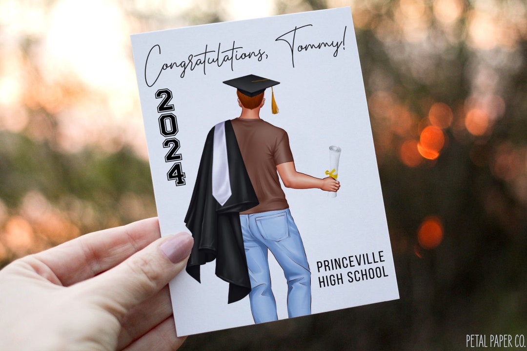 Graduation Card, Congratulations Grad Card, Happy Graduation Card ...
