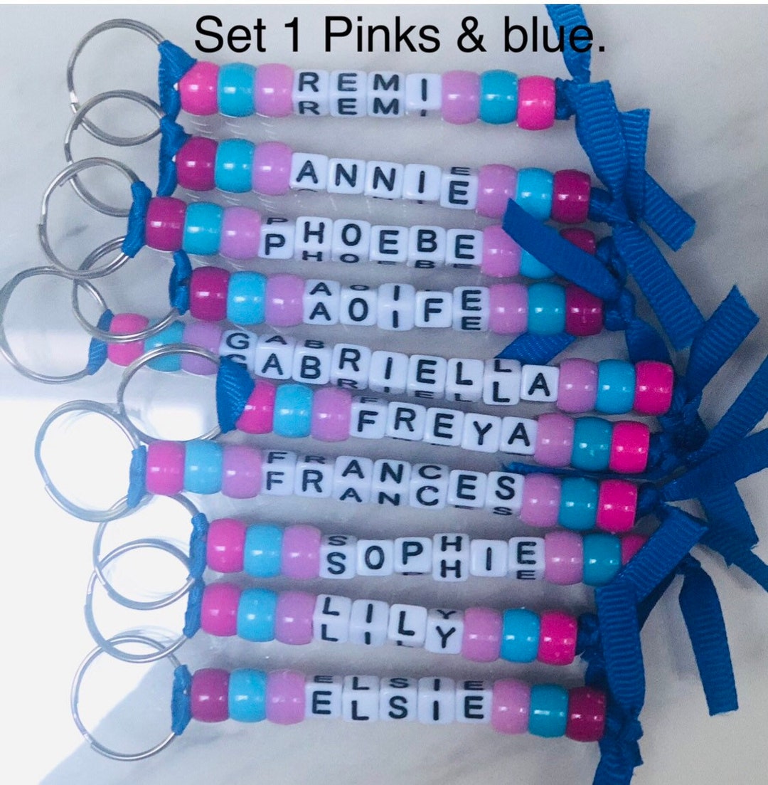 Personalised Name Keyrings. End of Year School Gift Gift for - Etsy