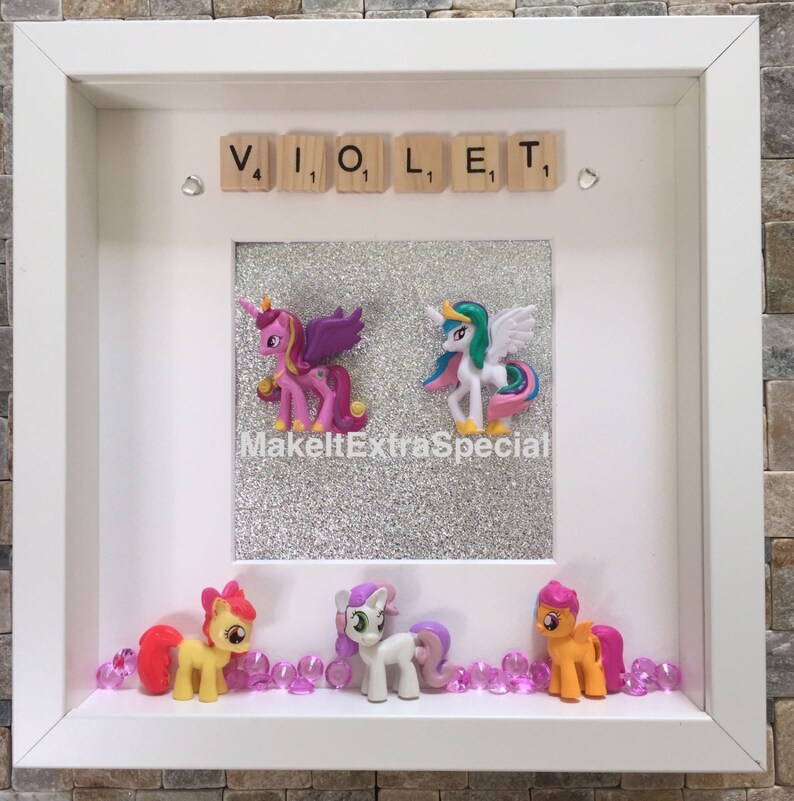Personalised My Little Pony photo frame perfect gift mum | Etsy