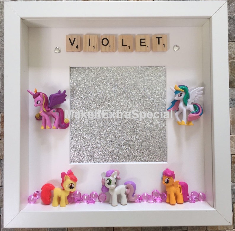 Personalised My Little Pony photo frame perfect gift mum | Etsy