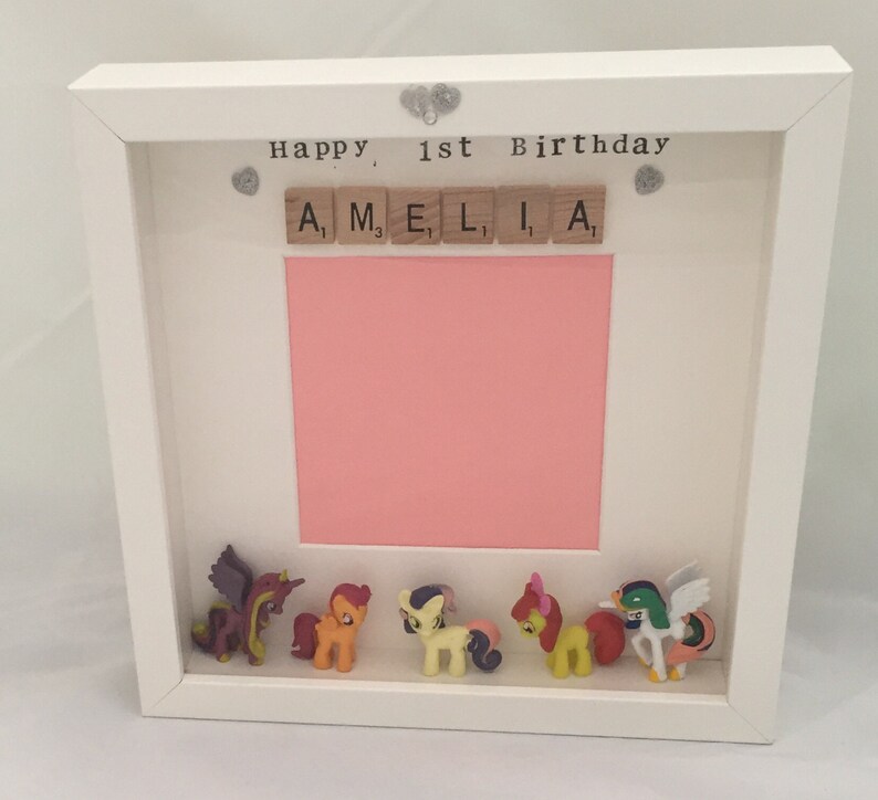 Personalised My Little Pony photo frame perfect gift mum | Etsy