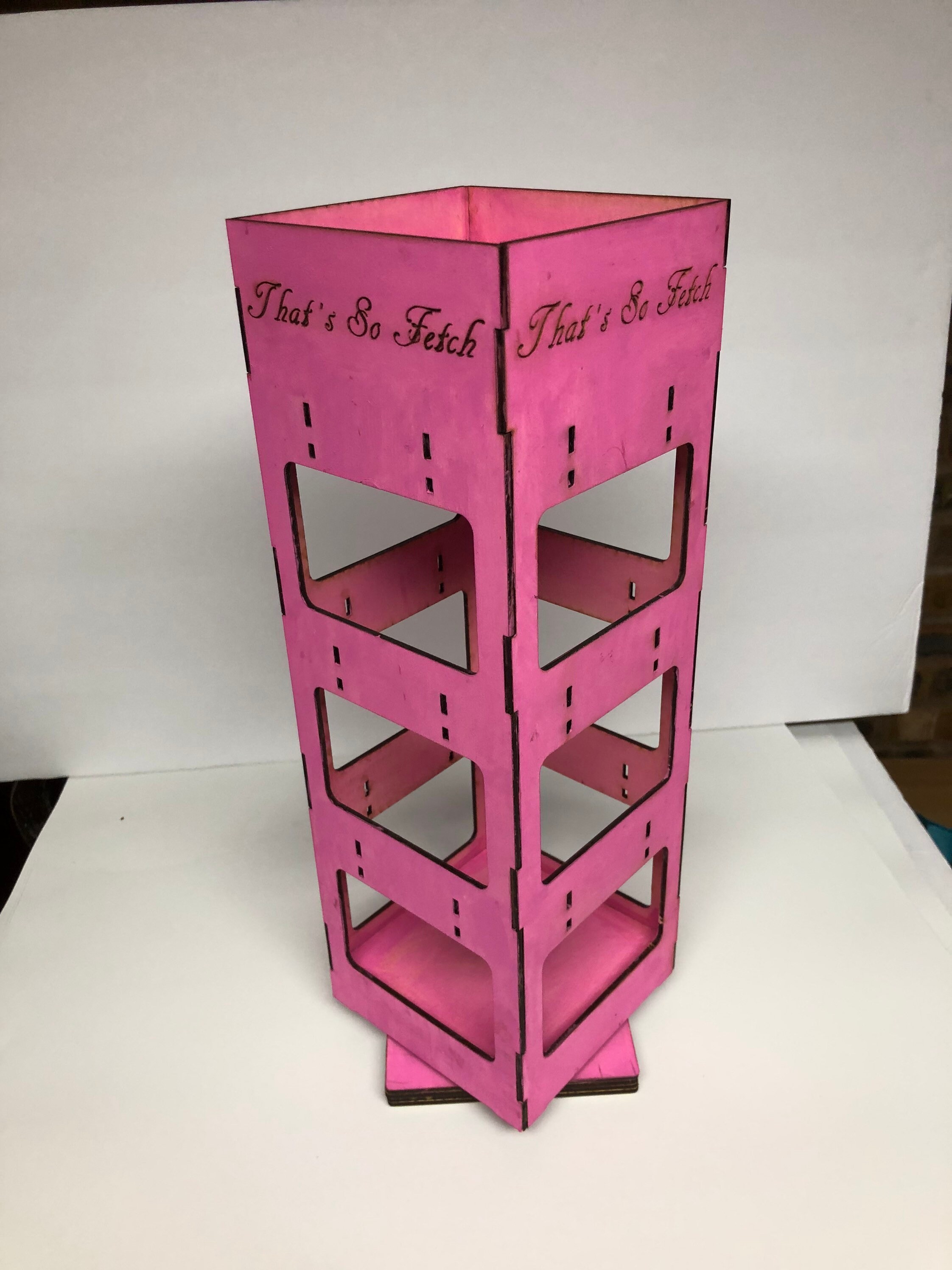 Freestanding Rotating Retail Display Stand With Pegs and - Etsy