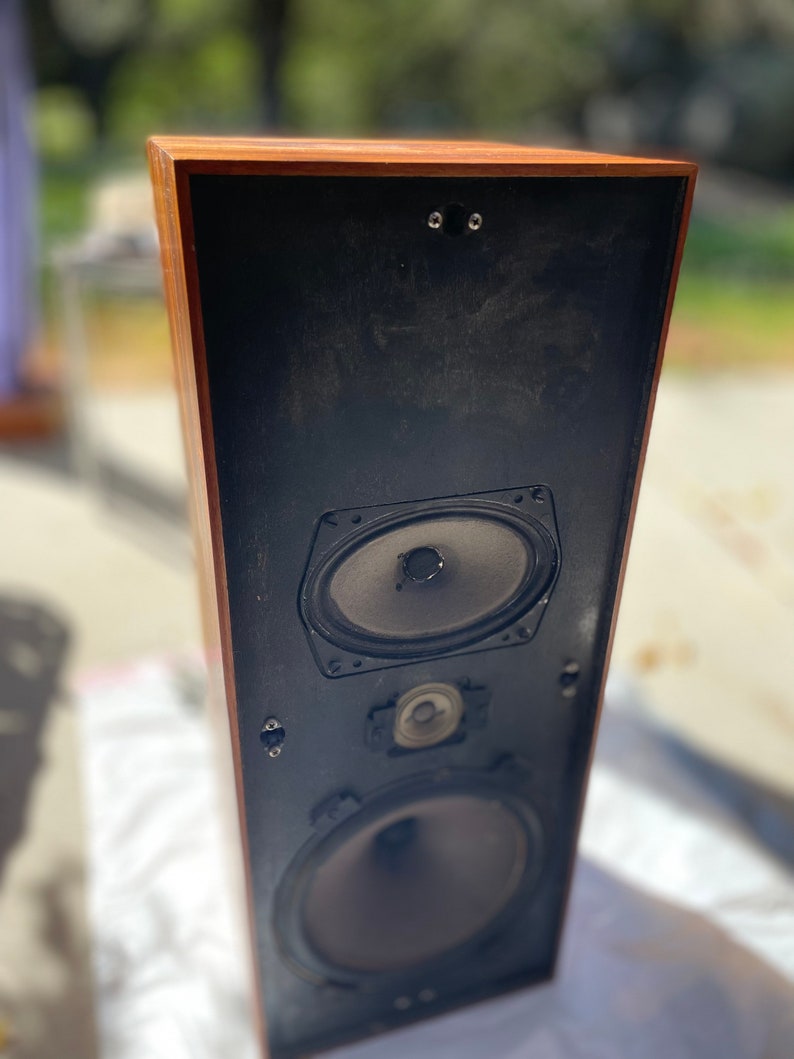 Mid Century Danish Modern Speaker Set Brazilian Rosewood Bose - Etsy