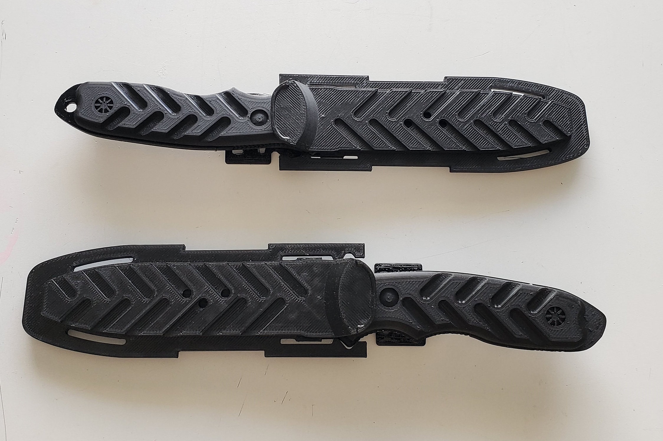 3D Printed Knife Set for Winter Soldier Cosplay Gerber SOCP | Etsy ...
