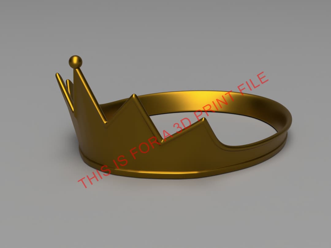 3D Print File - Evil Queen Crown Stl Snow White Seven Dwarves - Etsy