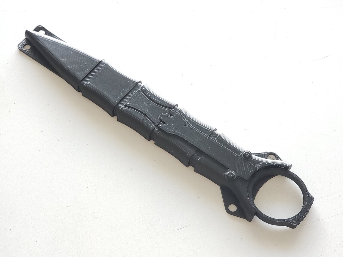 3D Printed Knife Set for Winter Soldier Cosplay Gerber SOCP | Etsy ...