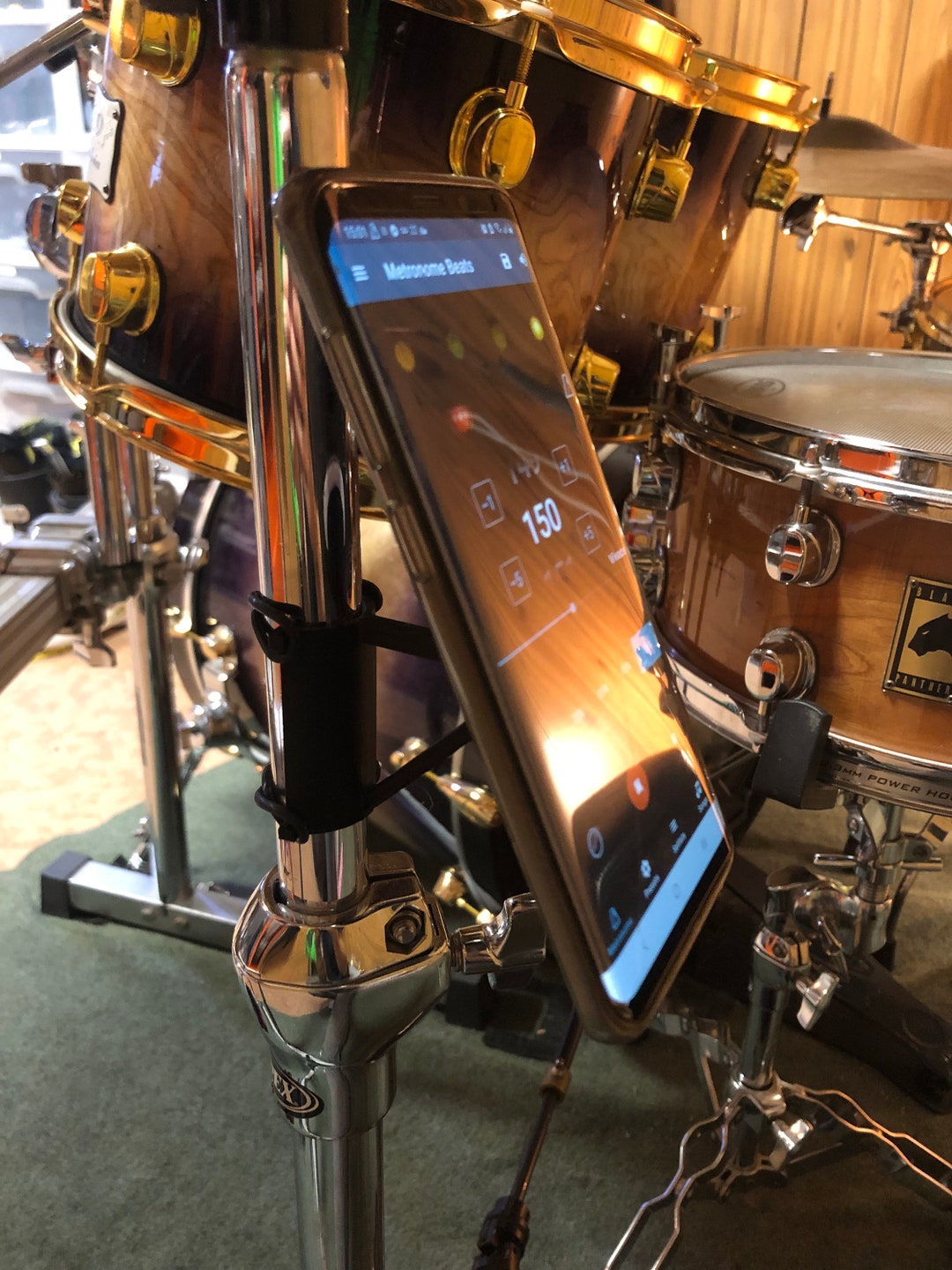 3D Printed Hi-hat Phone Holder Compatible With Pop Sockets Drum - Etsy