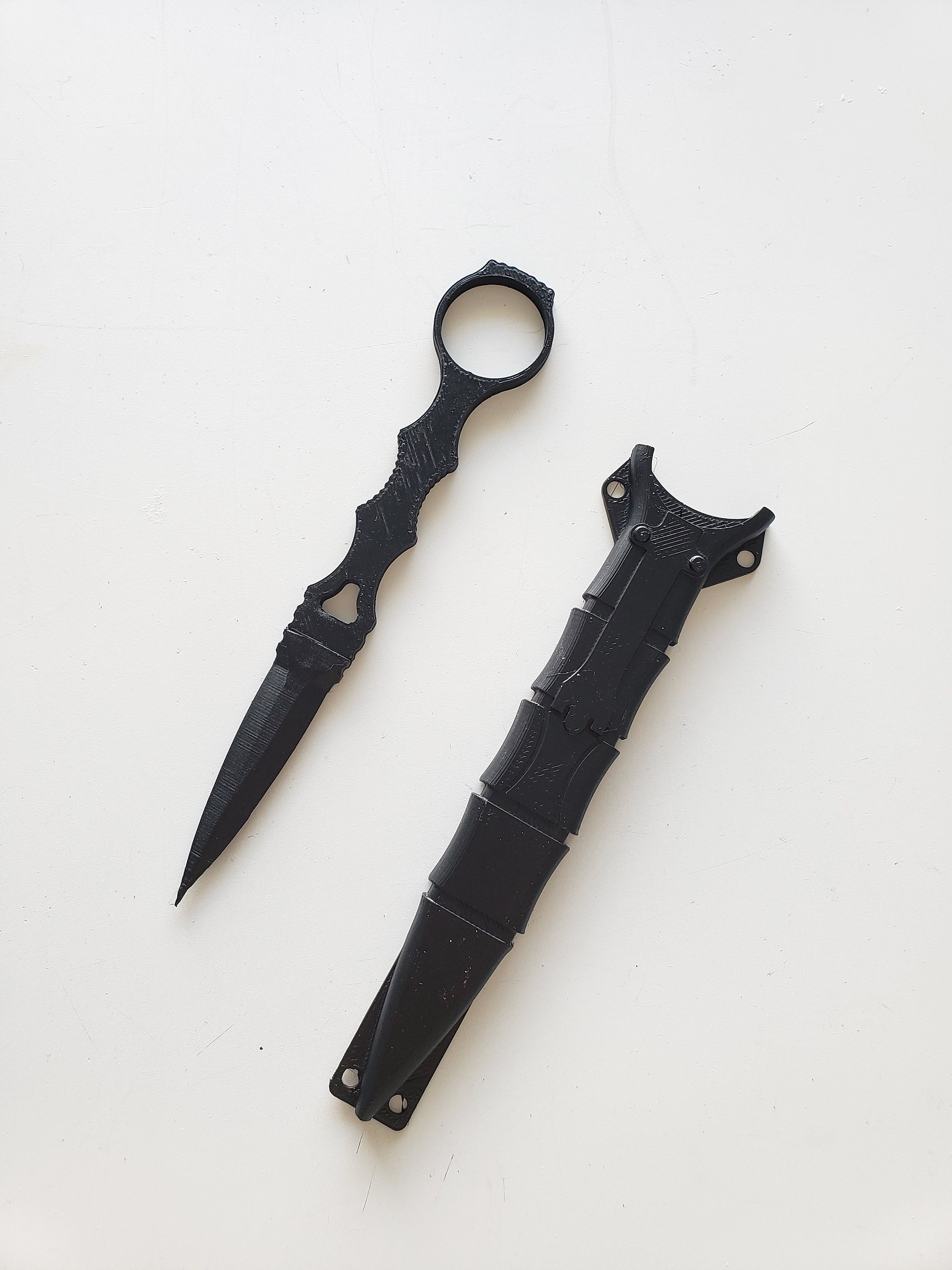3D Printed Knife Set for Winter Soldier Cosplay Gerber SOCP | Etsy ...