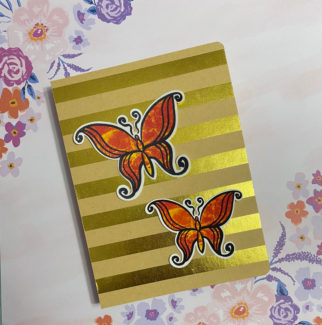 Butterfly Sticker, Laptop Stickers, Butterfly Journal Stickers, Journal ...