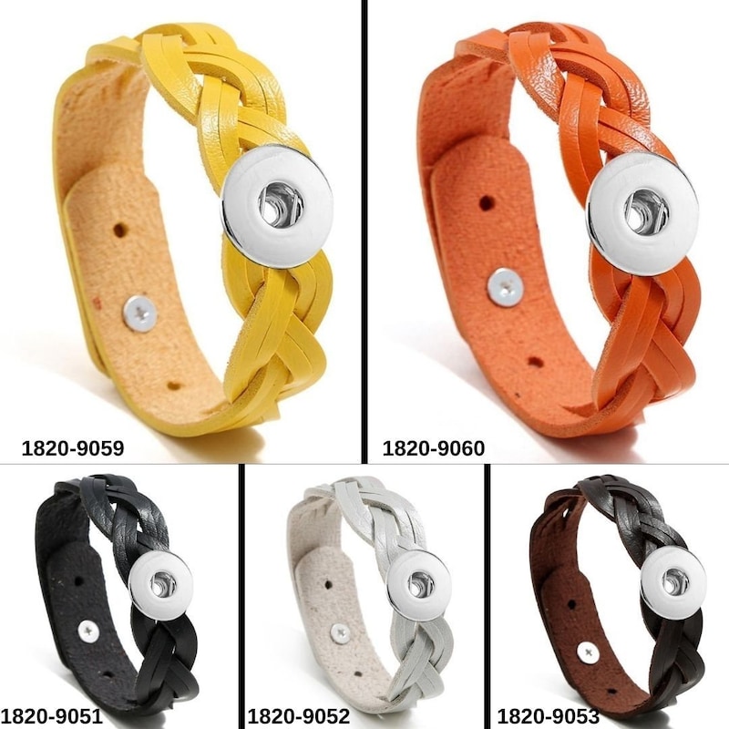 Snap Button Bracelet - Etsy