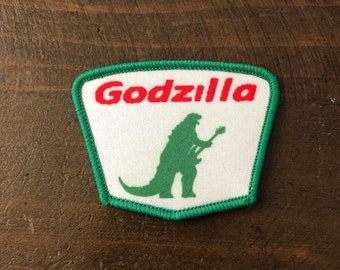 Godzilla Patch - Etsy