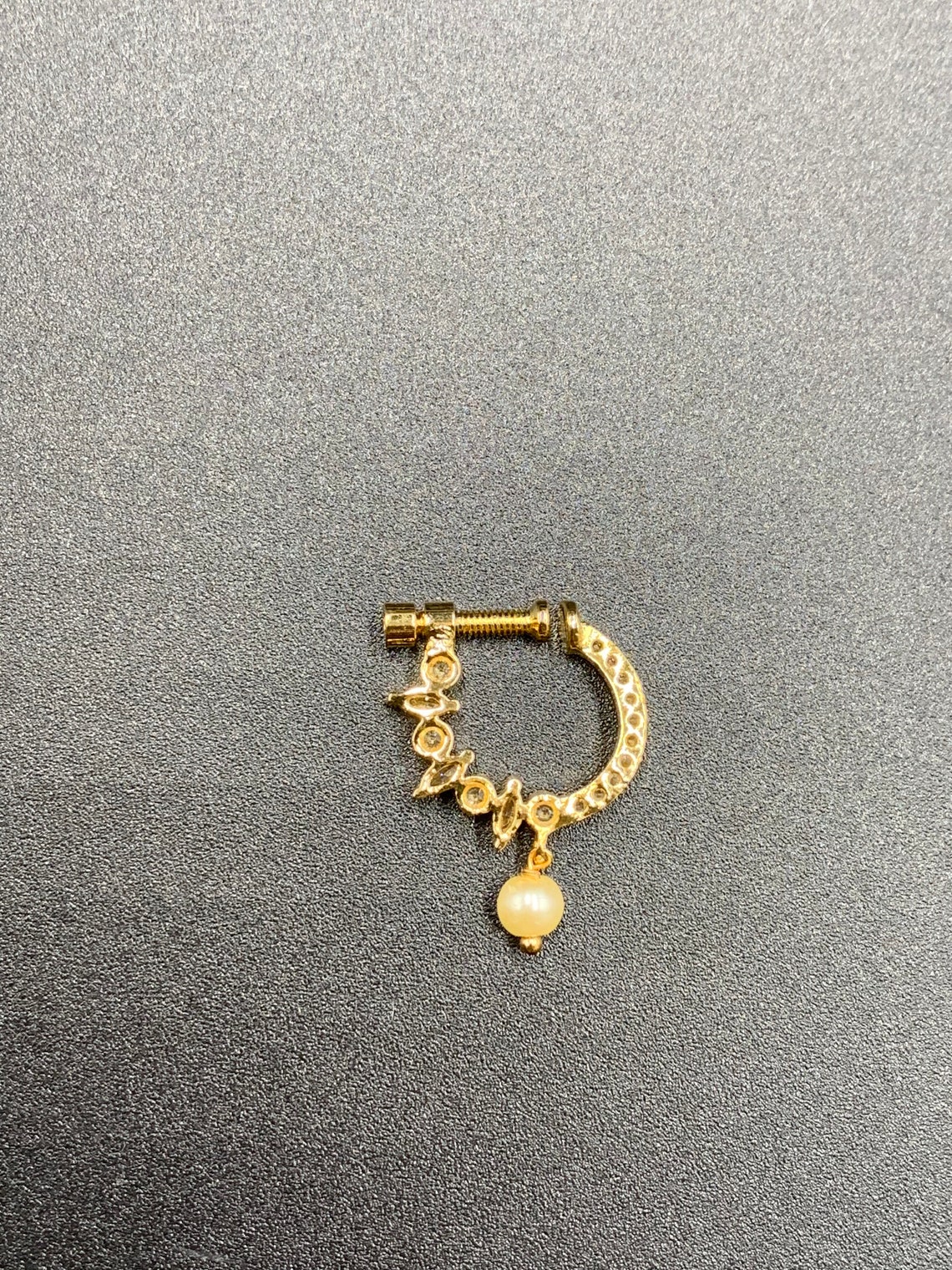 Nose Ring/ Nuth/ Mukku Pudaka/ Mukuthi/ Studs/ Stones Nose | Etsy