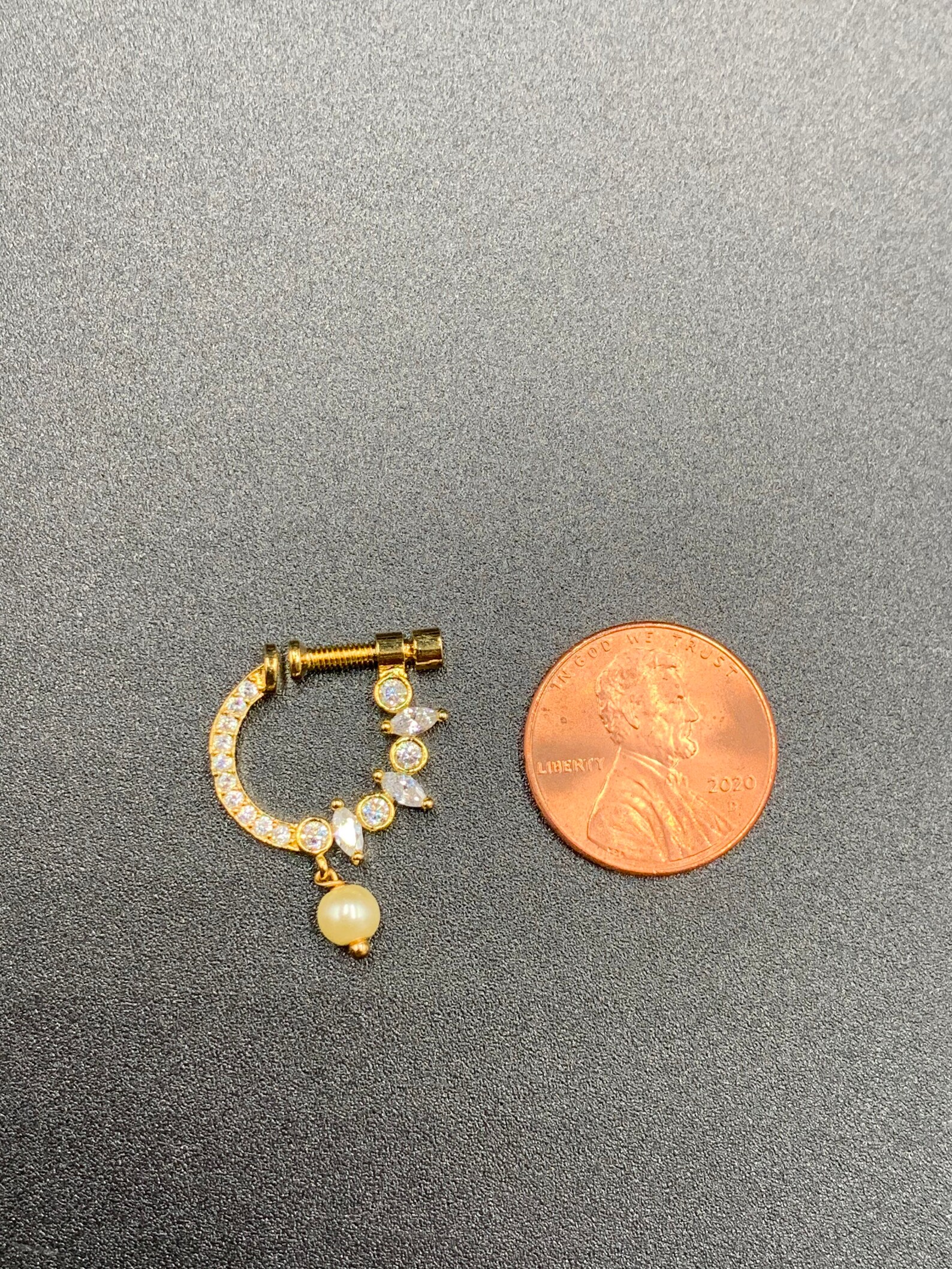 Nose Ring/ Nuth/ Mukku Pudaka/ Mukuthi/ Studs/ Stones Nose Ring ...