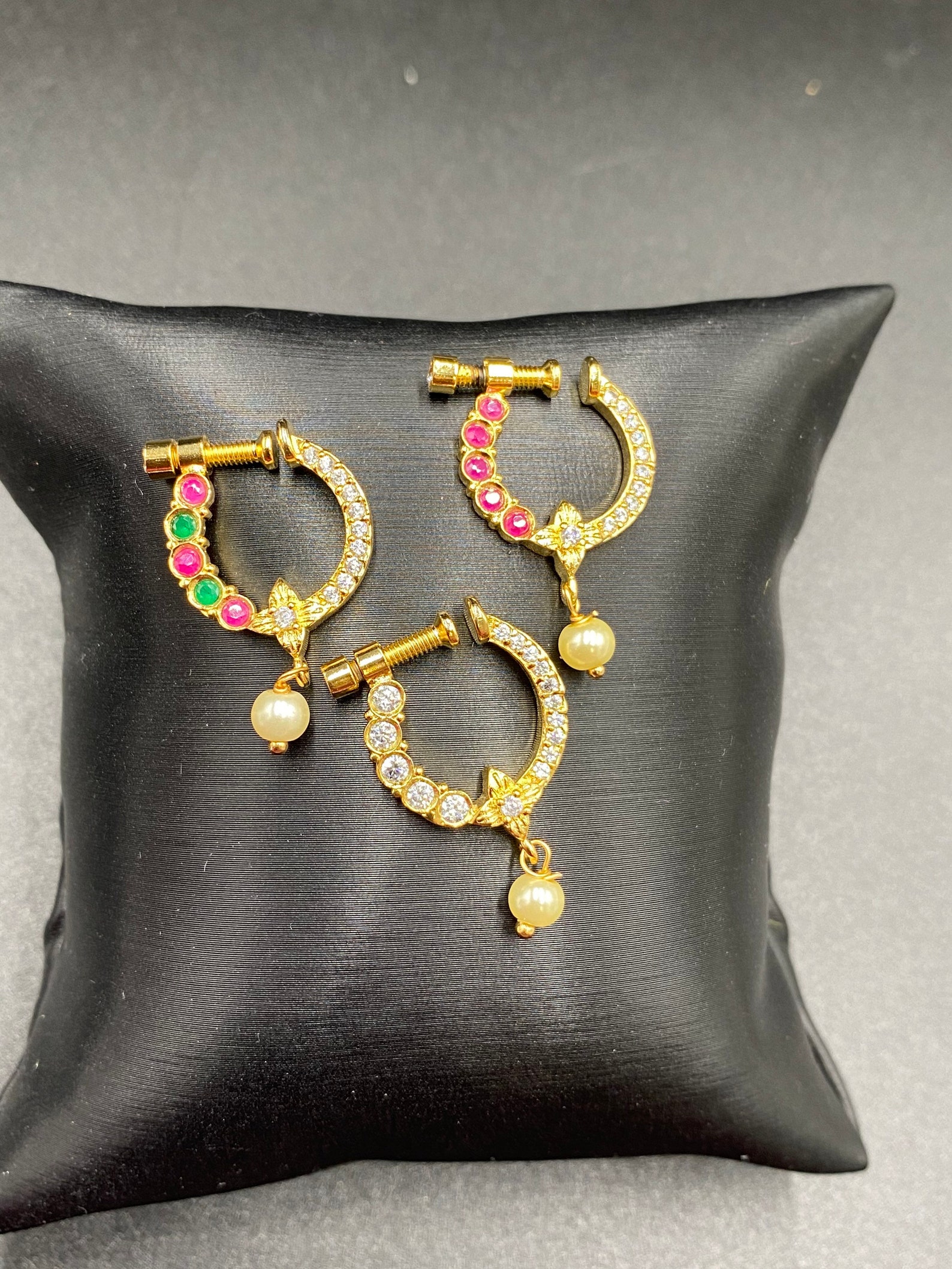 Nose Ring/ Studs/ Mukku Pudaka/ Wedding Jewelry/ Mukuthi/ Stud | Etsy