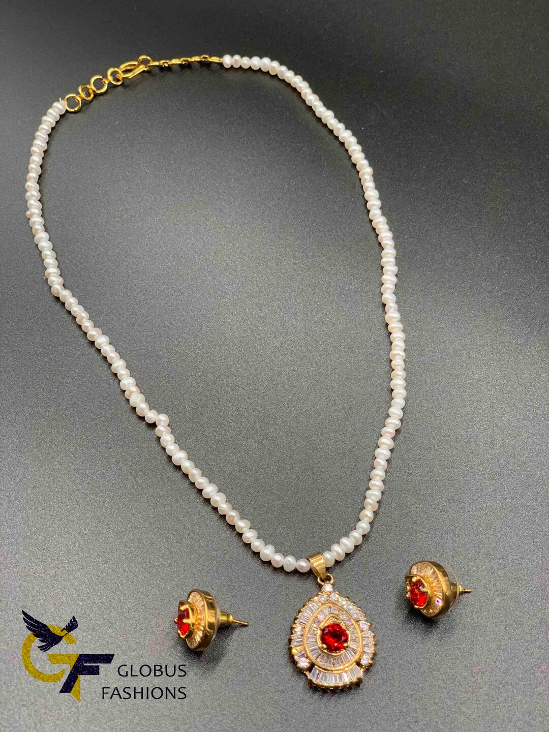 Pearls Chain/ Pearls Necklace Set/ Party Wear Necklace/ Beads Chain - Etsy