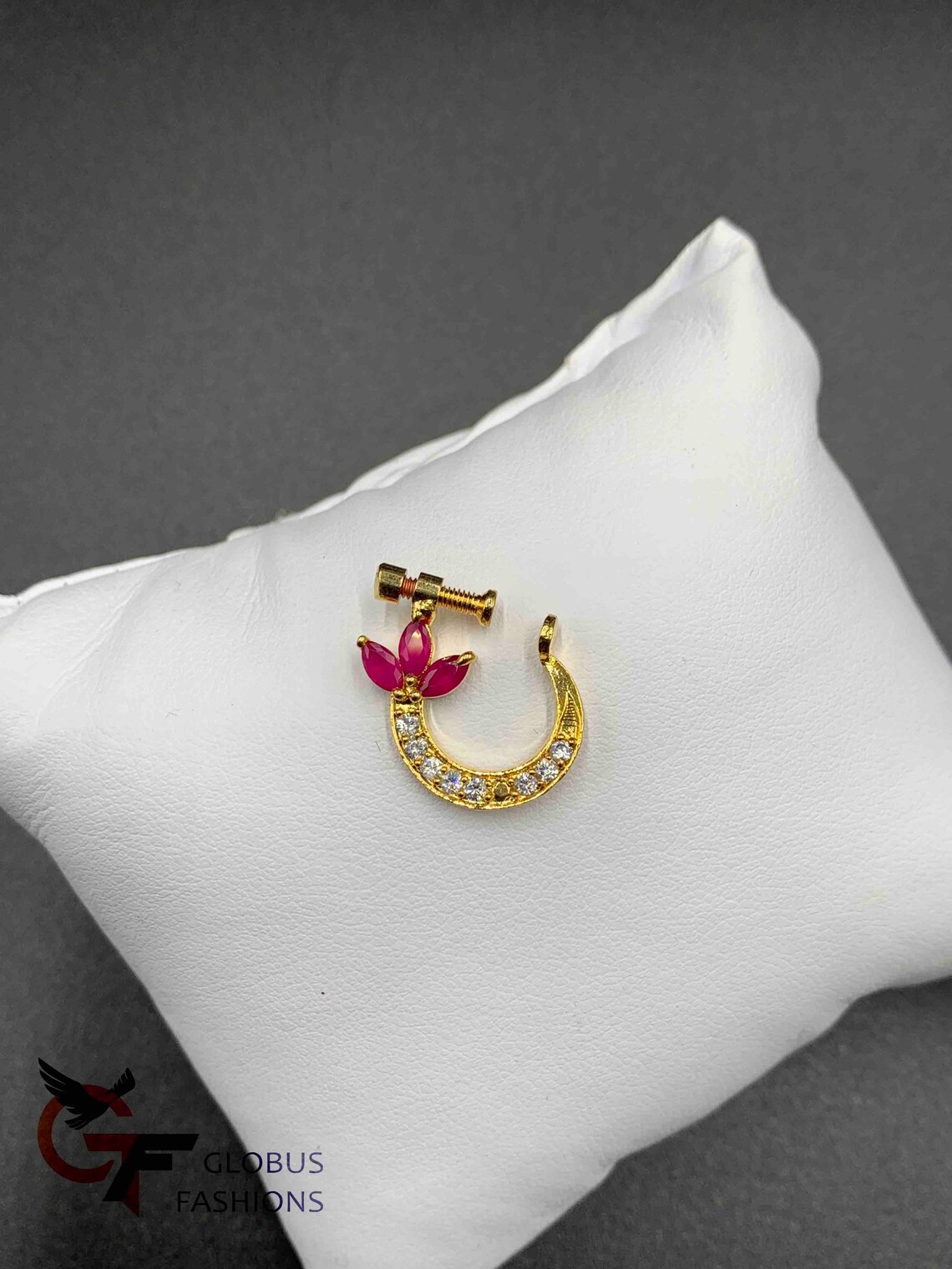 Nose Ring/ Nuth/ Mukuthi/ Mukku Pudaka/ Nose Stud/ Pressing - Etsy