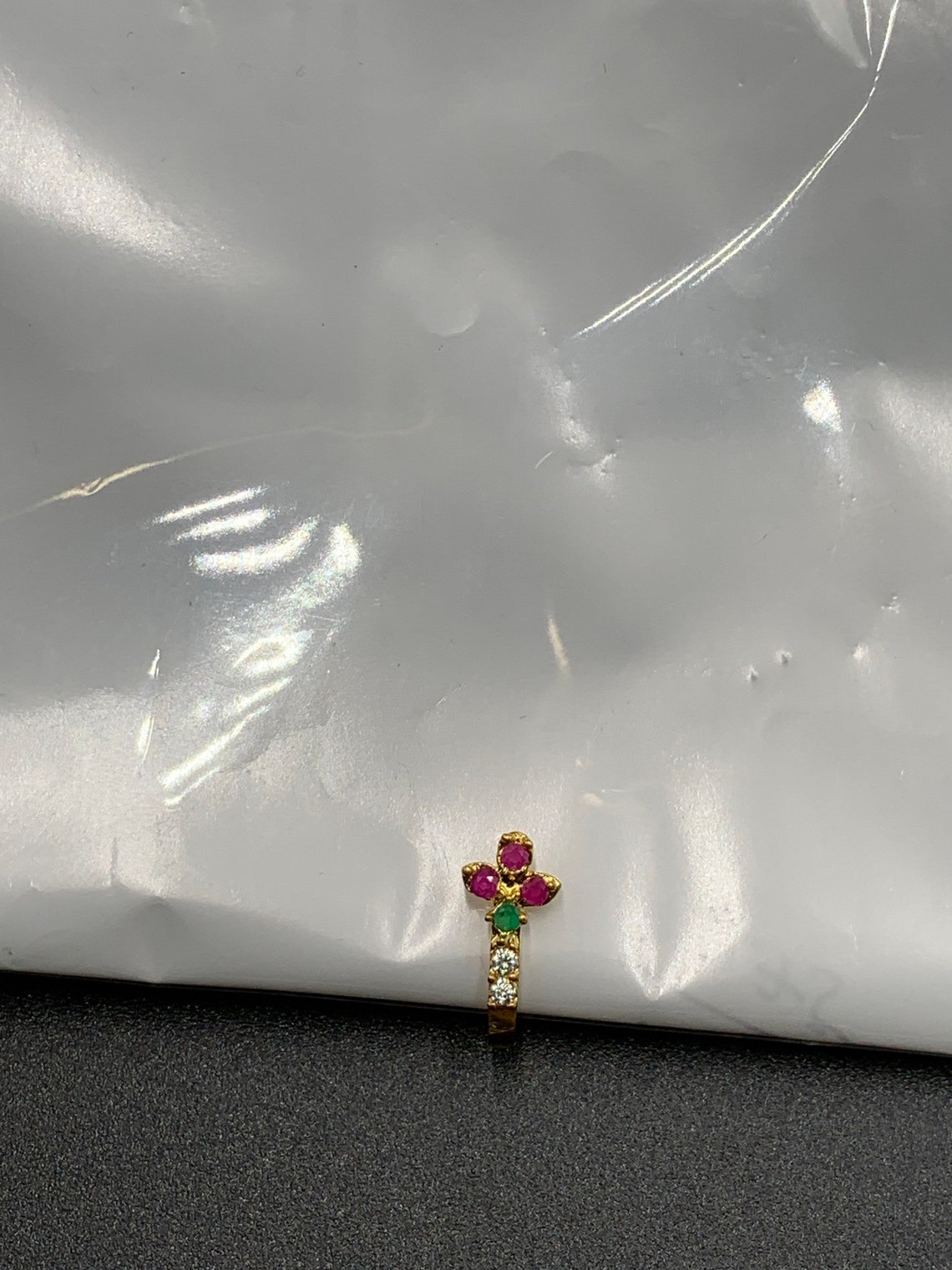 Nose Ring/ Nuth/ Mukuthi/ Mukku Pudaka/ Clip on Nose Ring/ - Etsy