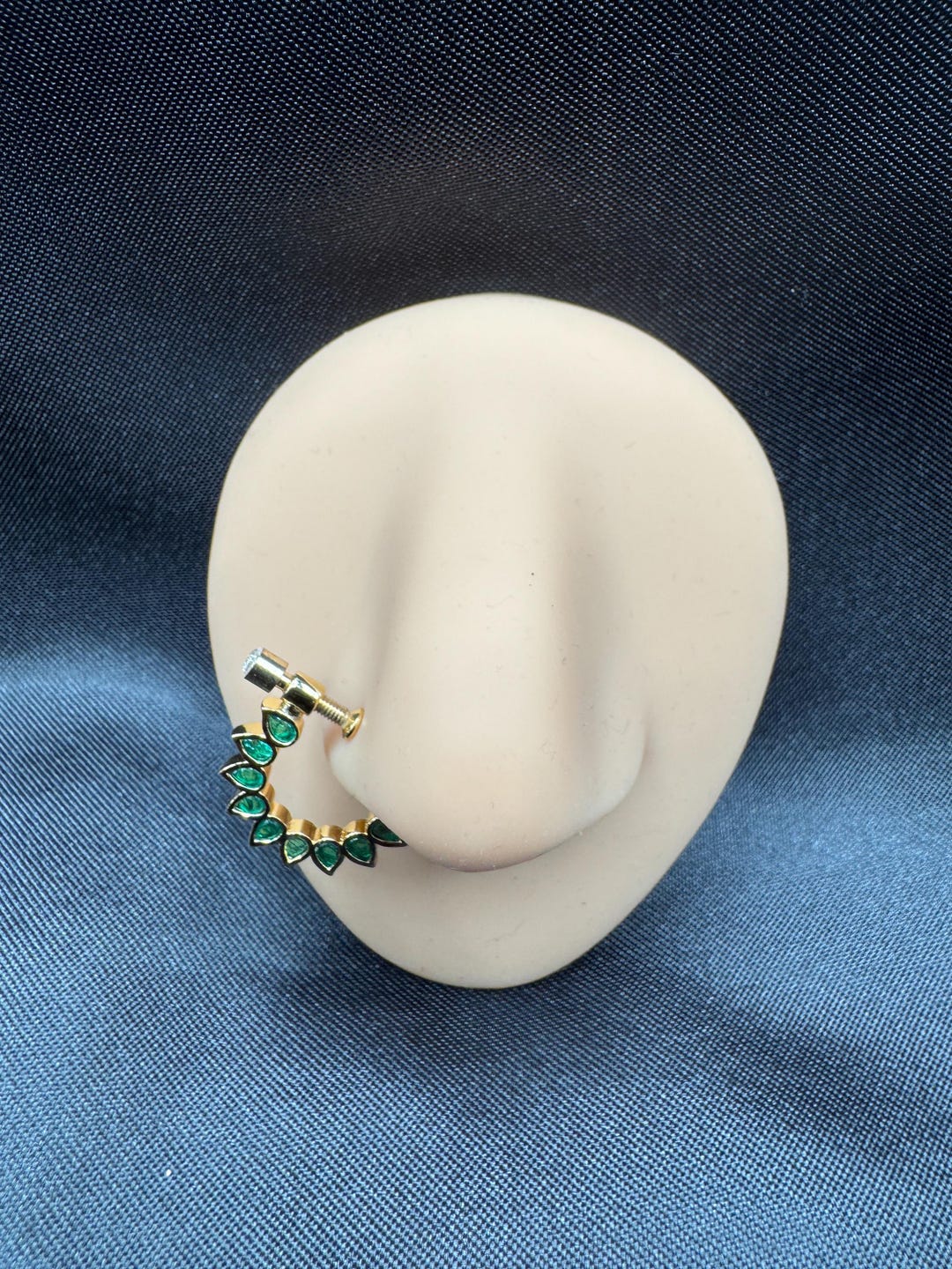 Nose Rings/ Pressing Nose Ring/ Nuth/ Mukuthi/ Mukku Pudaka/ Nose Stud ...