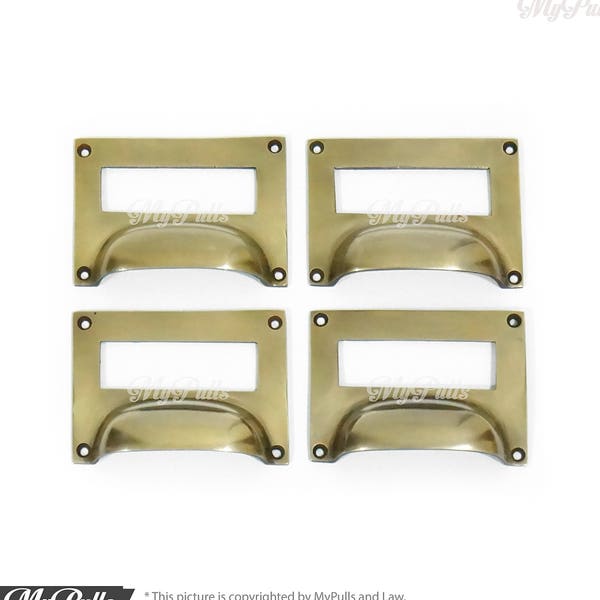 Label Drawer Pull - Etsy
