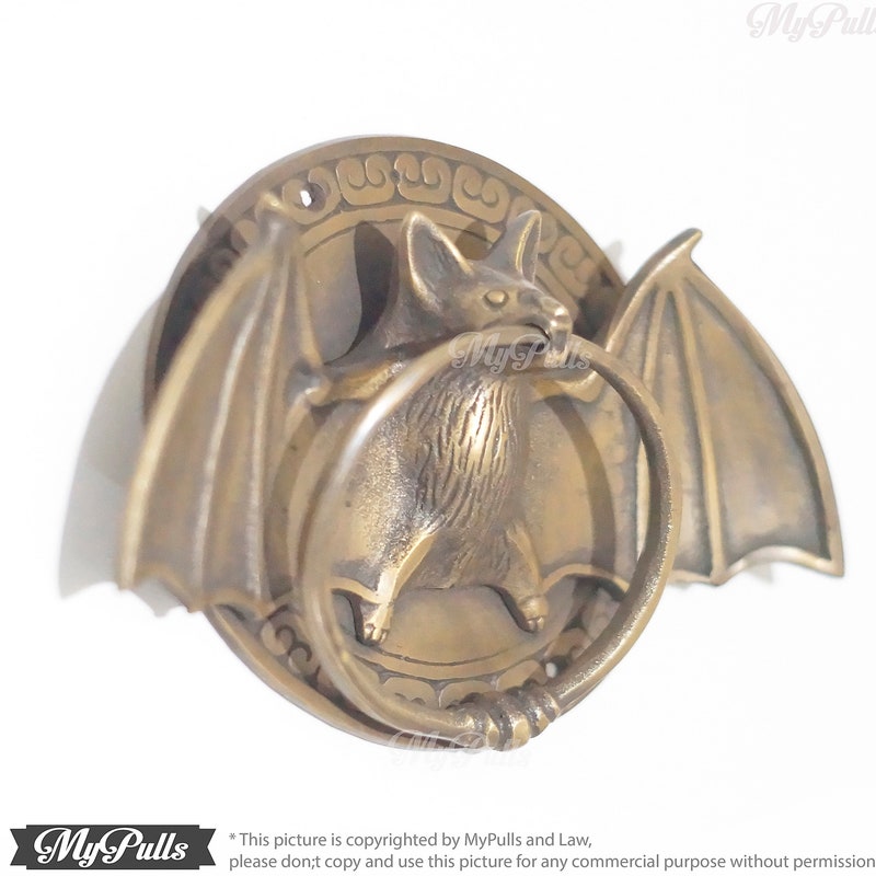 Vintage Door Knocker Gothic - Etsy