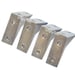 1.96" Lot 4 Pcs Brass Corner Trunk Protector | Retro Solid Brass Trunk ...