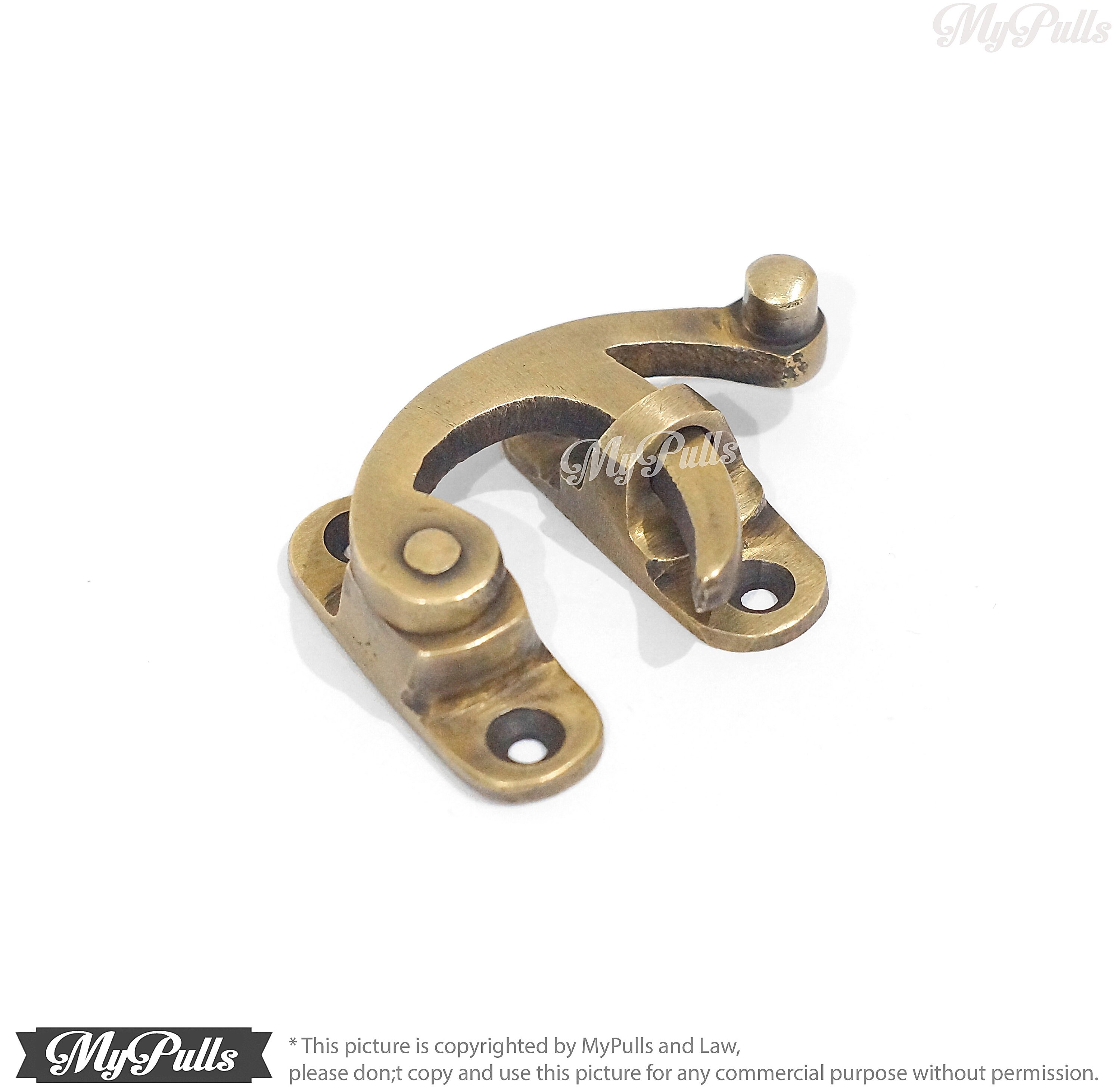 1.61 Solid Brass Box Latch Trunk Latch Jewelry Locking | Etsy