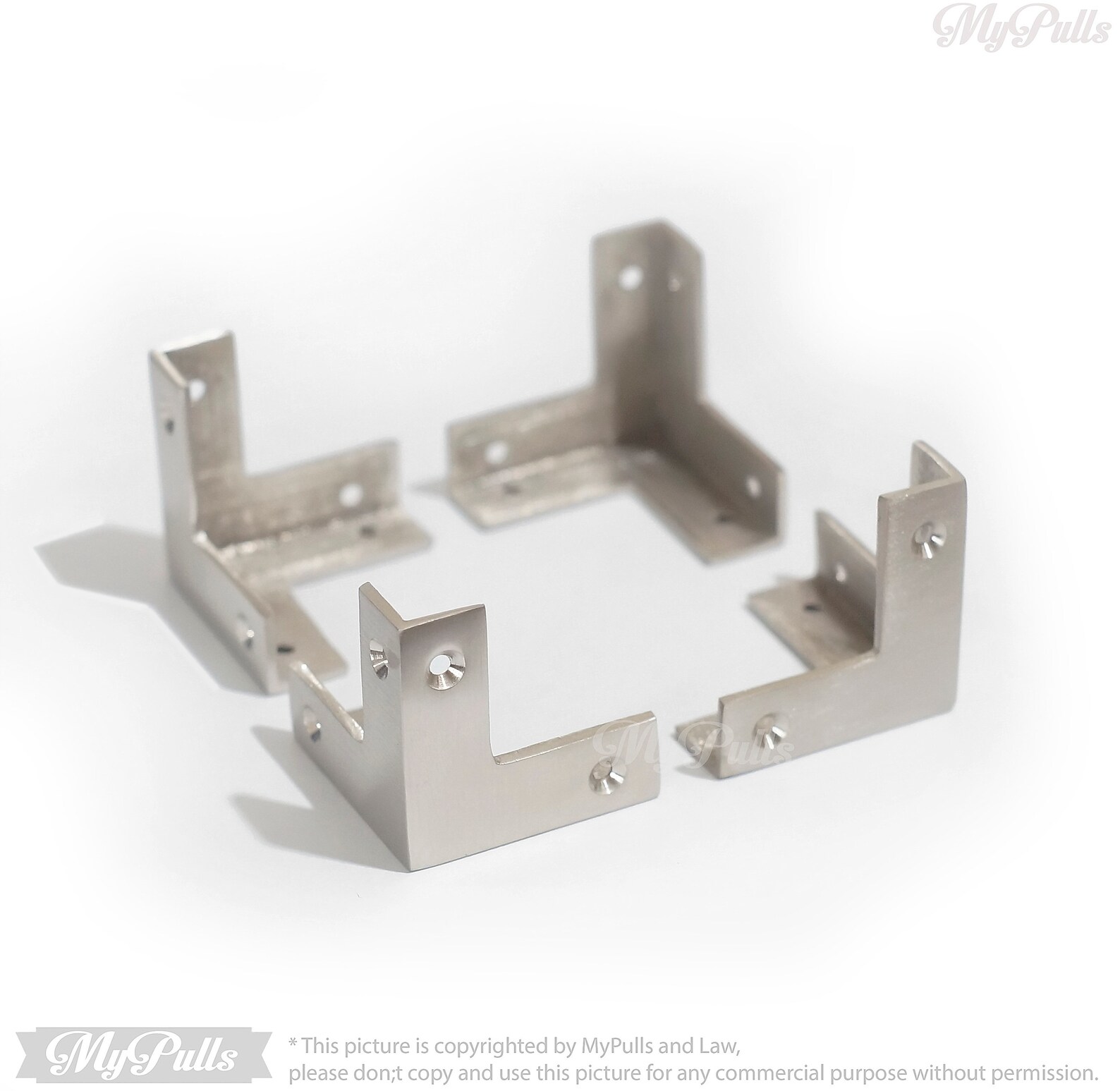 Set of Solid BRASS Western Table Corners Protector Guard | Desk,cabinet ...
