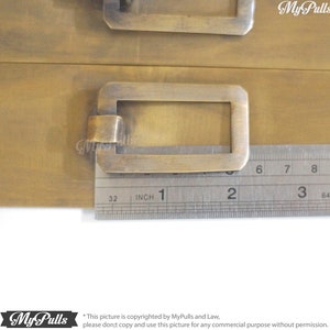 16.00" Inches Solid Brass Large Drawer LATCH Cabinet Pin Slot LATCH ...