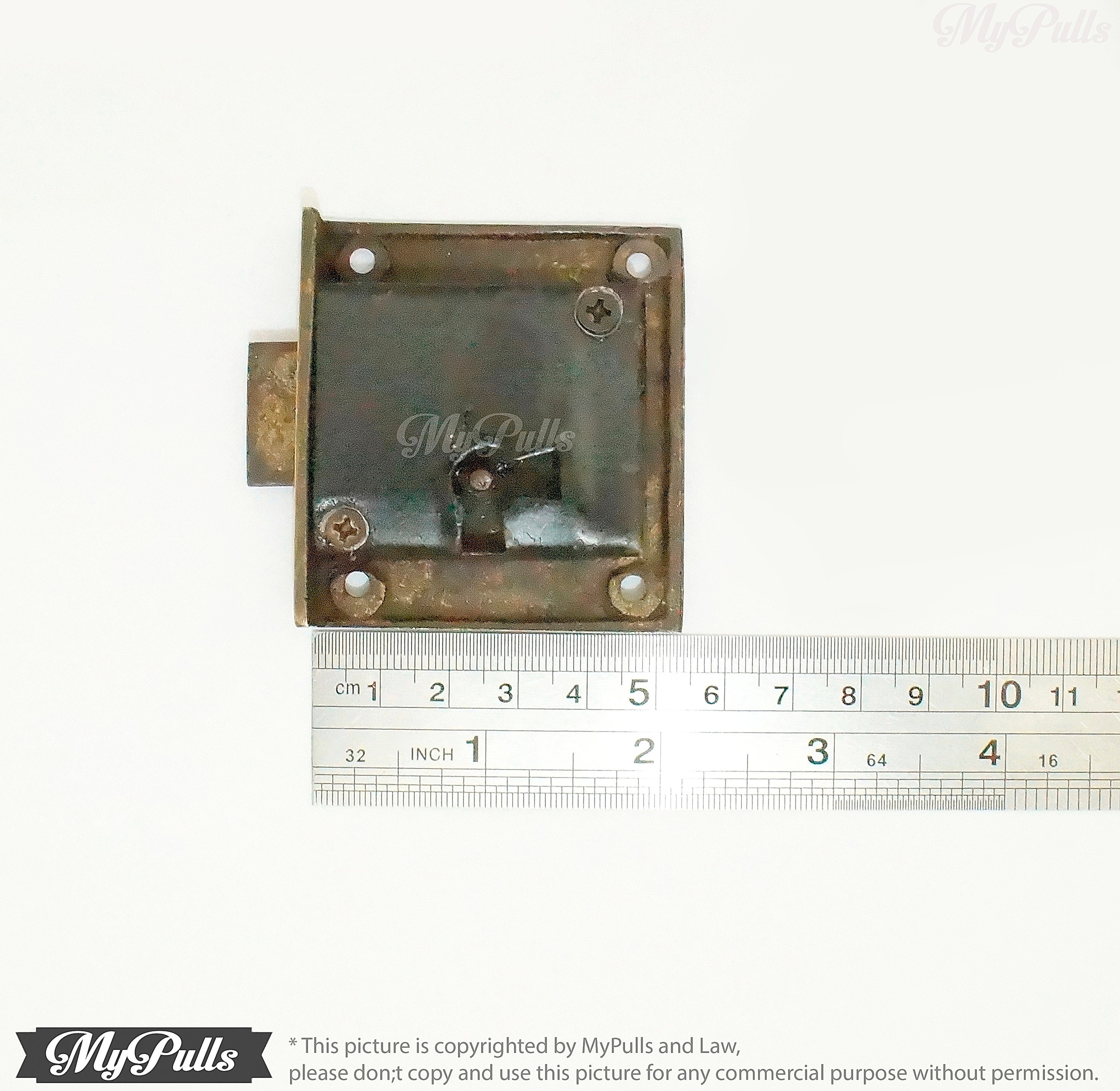 Working Solid Brass Key Lock Set and Skeleton Key With Brass Retro ...