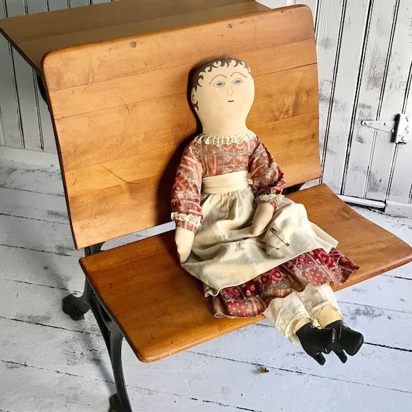 Vintage Cloth Doll - Etsy
