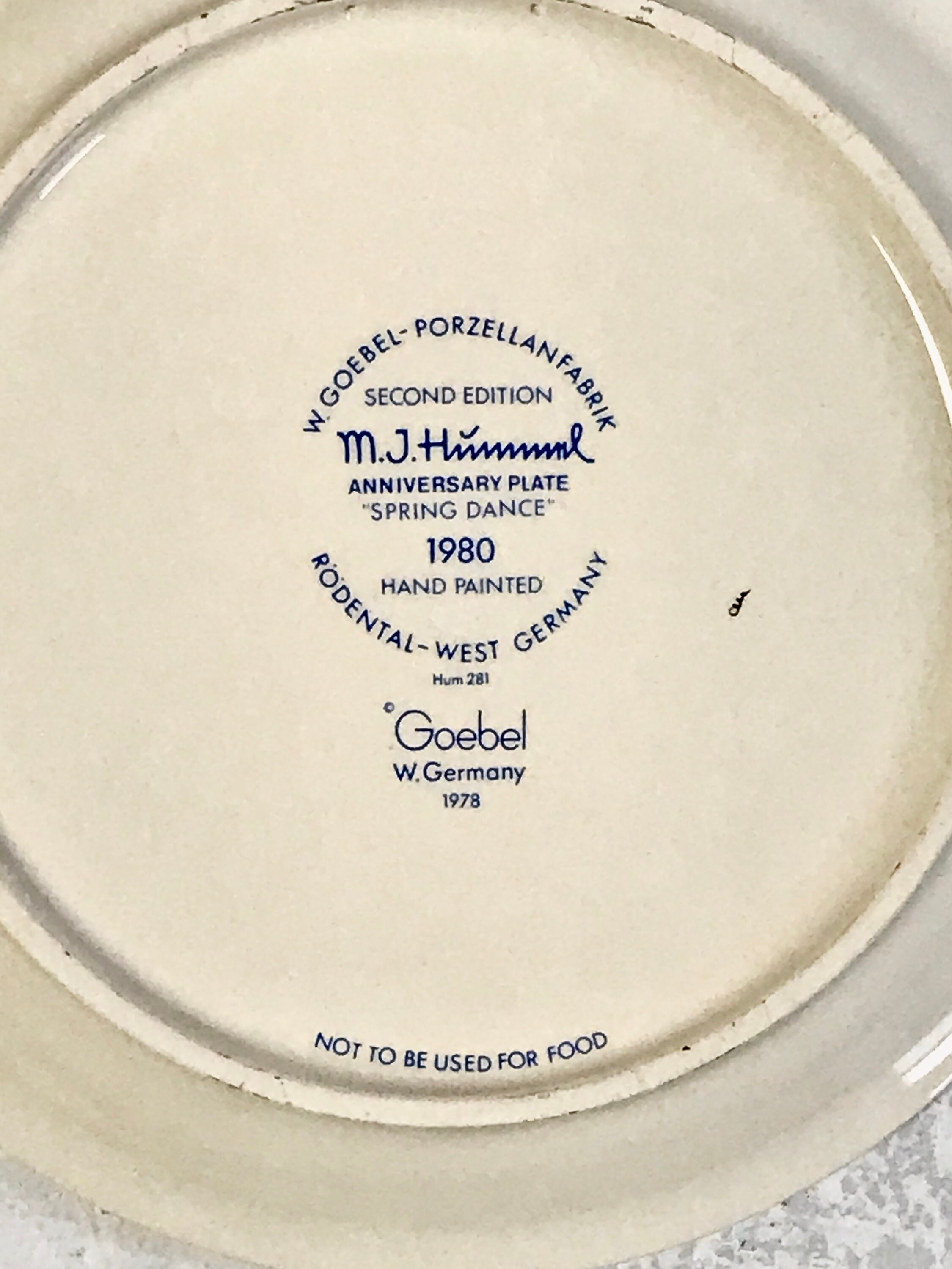 Three M.J. Hummel Plates in All Vintage Plates Collectible | Etsy