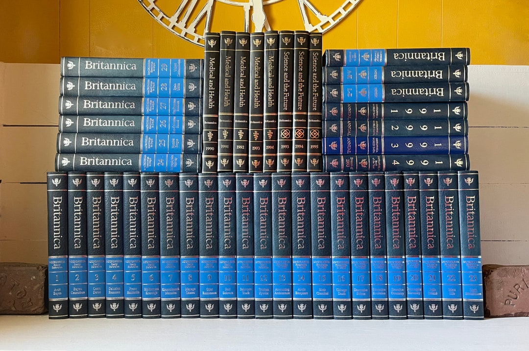 1991 Blue Encyclopaedia Britannica Micropaedia, 44 Books in ALL, Ready ...