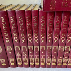 1994 World Book Encyclopedia 24 Books in All Two Book - Etsy