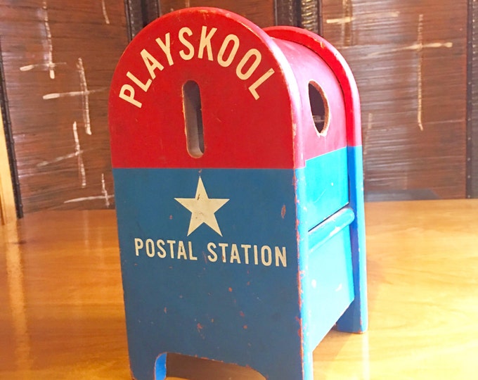 Vintage Playskool Mailbox, Antique Mailboxes, Retro Toys, 60's Toys ...