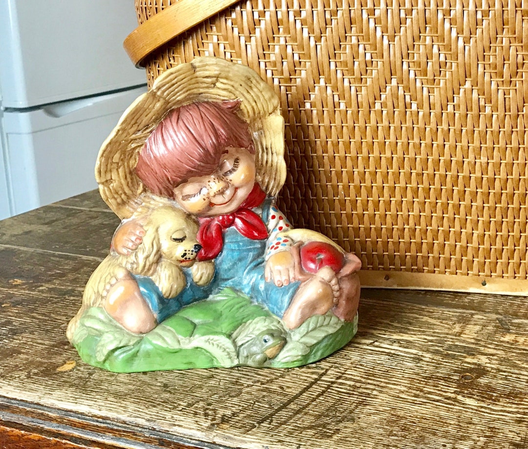 Boy and Dog, Rainbow Bridge, Pet Memorial, Ceramichrome Inc., Girl in ...