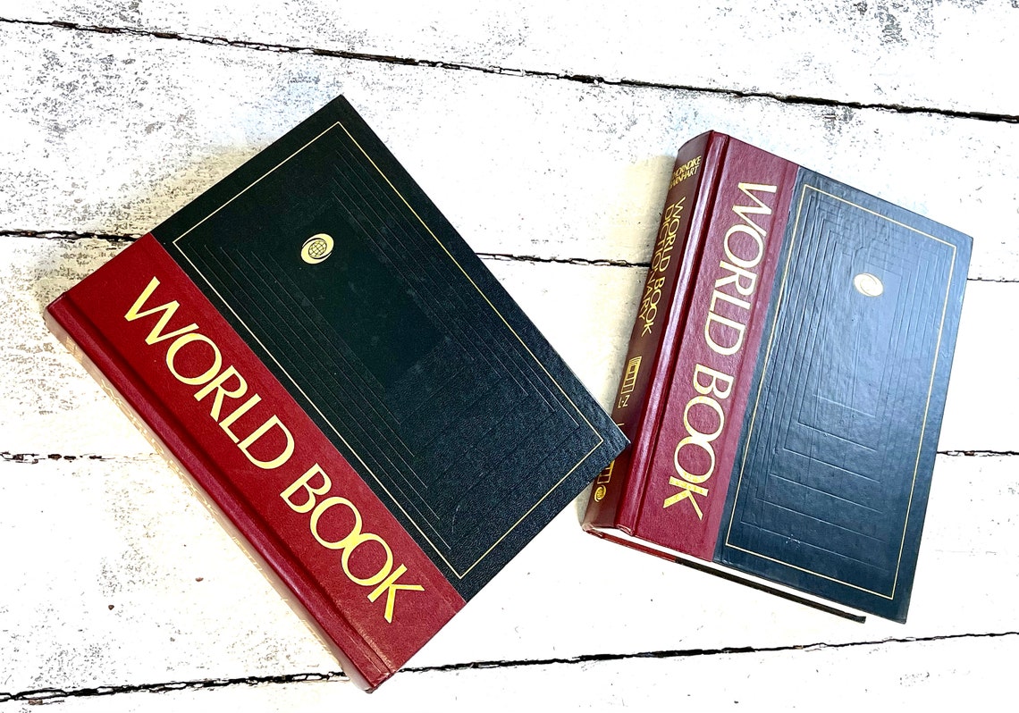 1994 World Book Encyclopedia 24 Books in All Two Book - Etsy